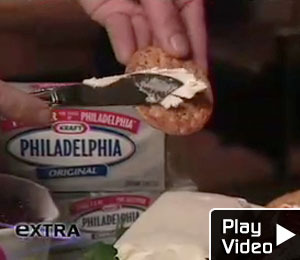 'Extra' Philly Cream Cheese Snack Ideas! | ExtraTV.com