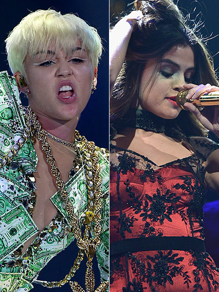 Celebri-Feud Alert, Disney Style! Miley Cyrus vs. Selena Gomez ...