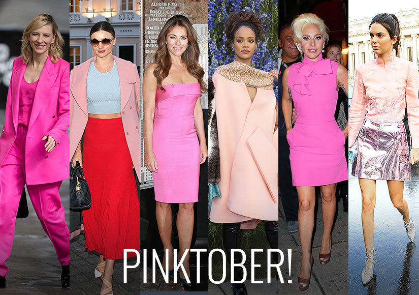 Breast Cancer Awareness Month: Hollywood's Most Stylish Stars Are ...