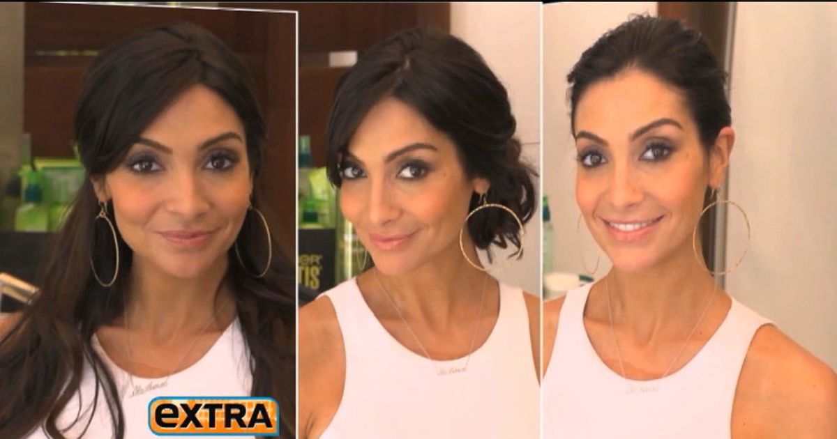 Vote! Courtney Mazza's Wedding Hair | ExtraTV.com