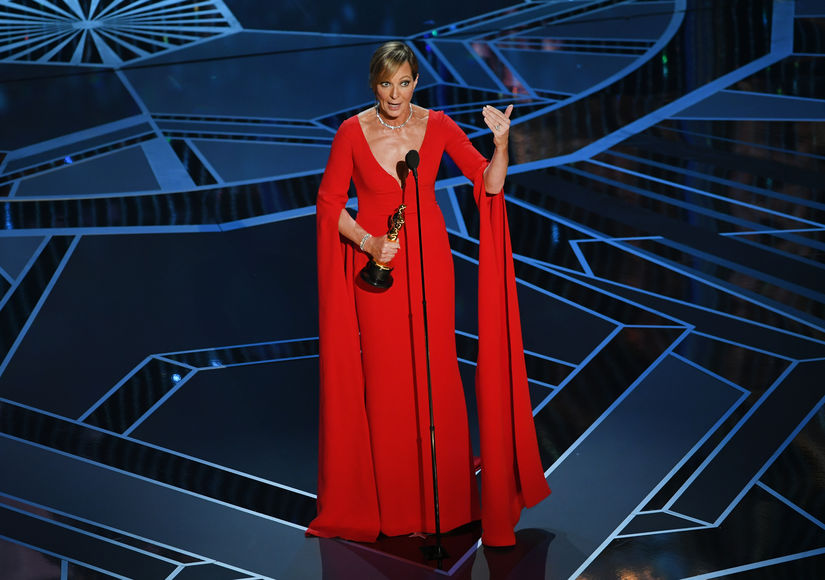 Allison Janney Thanks ‘I, Tonya’ Bird in Oscars 2018 Acceptance Speech ...