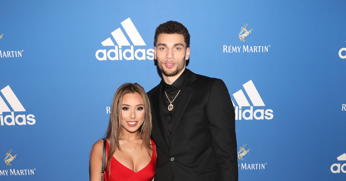 NBA Star Zach LaVine & High School Sweetheart Hunter Mar Engaged — See ...