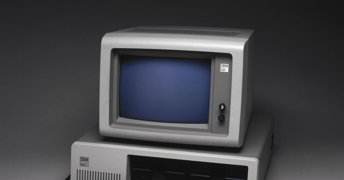 Reflecting on Tech on the 39th Anniversary of the First IBM Computer ...