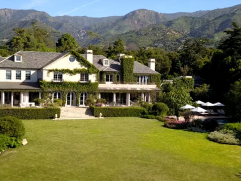Mansions & Millionaires: A Look at Rob Lowe’s Former Montecito Home ...